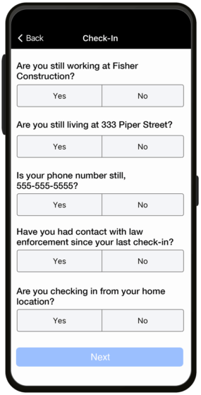 SCRAM TouchPoint™ Electronic Monitoring Mobile App - SCRAM Systems