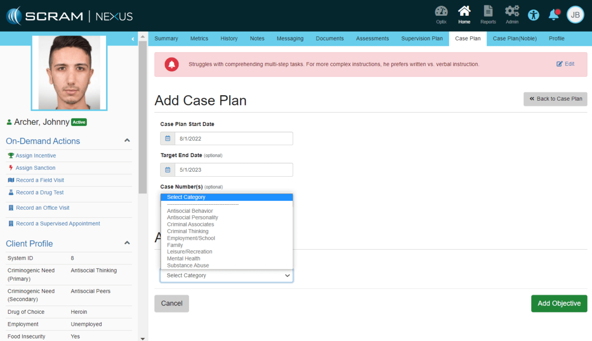 SCRAM Nexus Evolves into a Dynamic Case Management System - SCRAM Systems